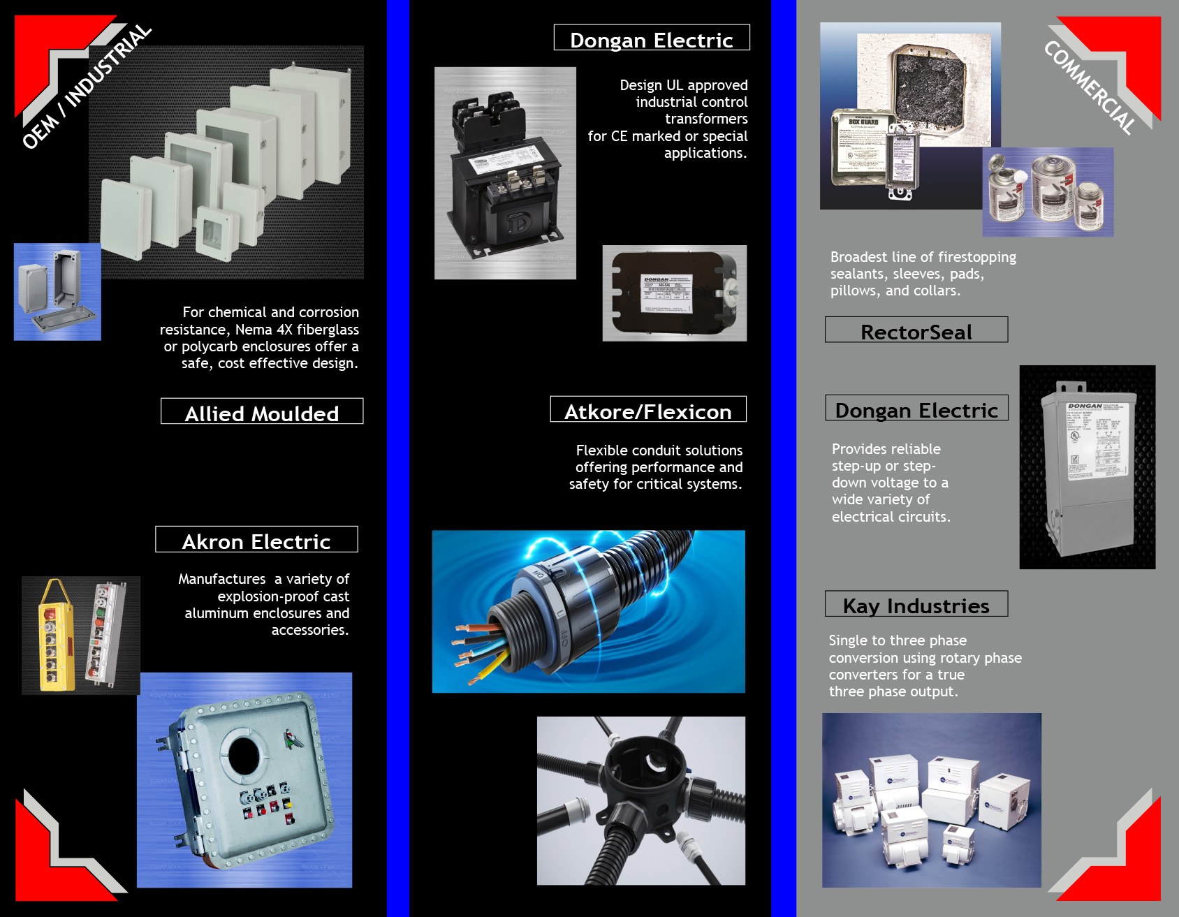 Product Lines - Fitz﻿gerald Spector Inc.